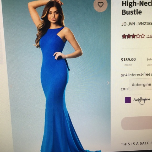 Jovani | Dresses | Jovani Fuschia Formal Dress | Poshmark